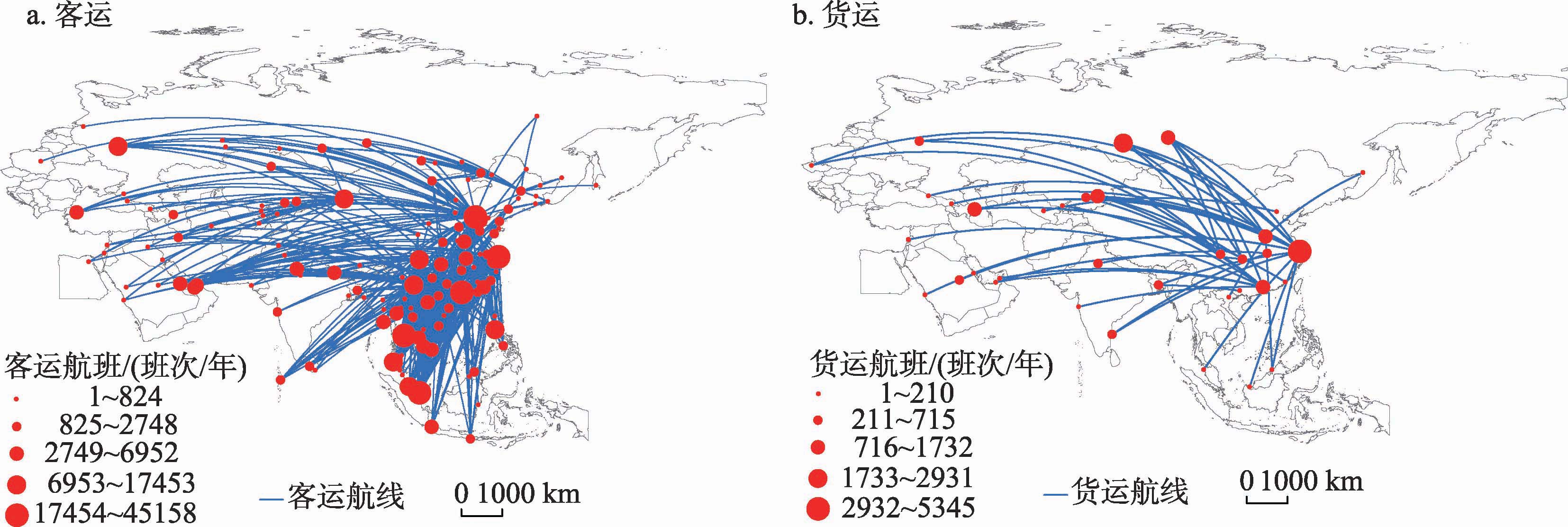 China's international aviation transport to the Belt and Road ...