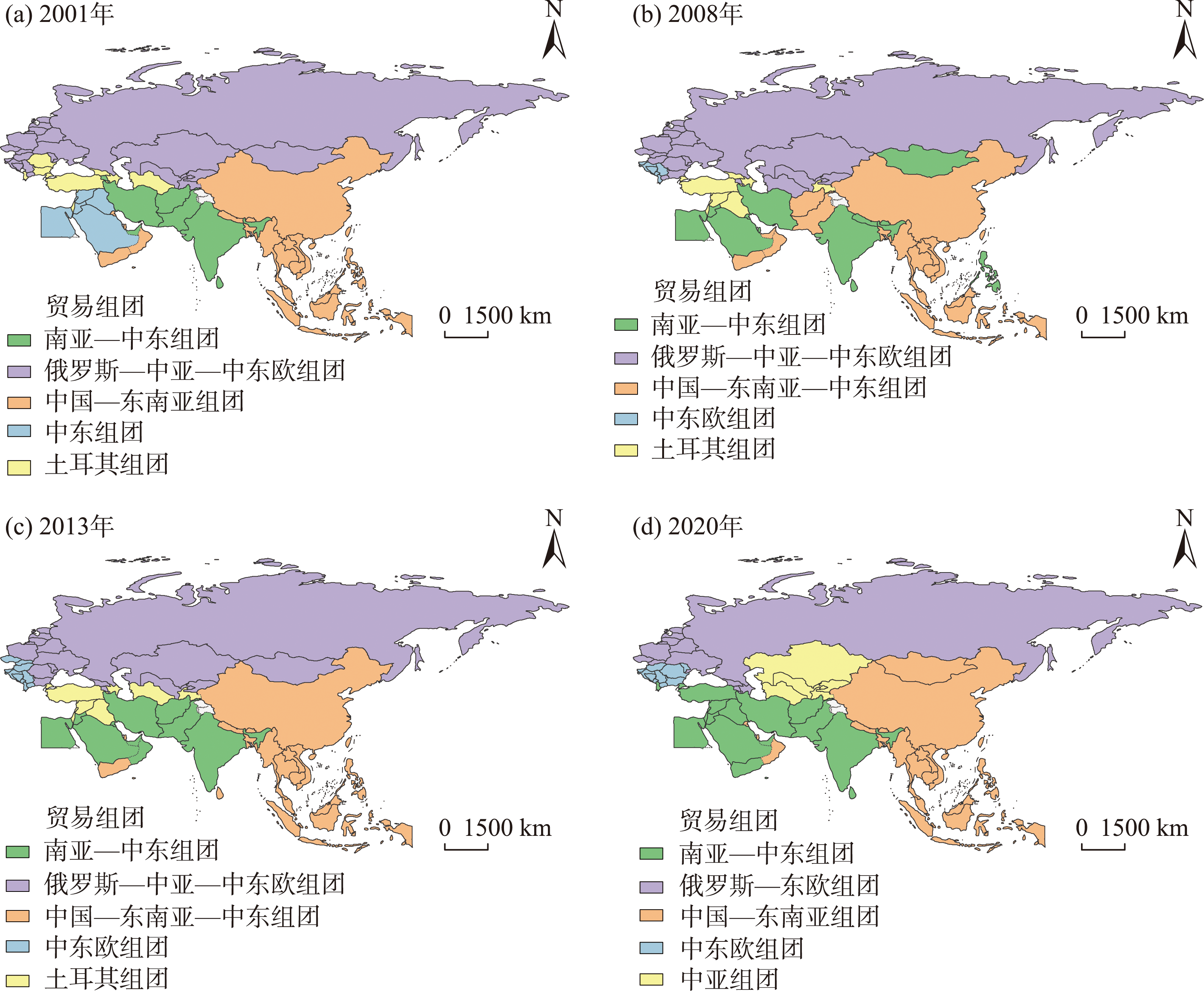 “一带一路”贸易网络连通性演化